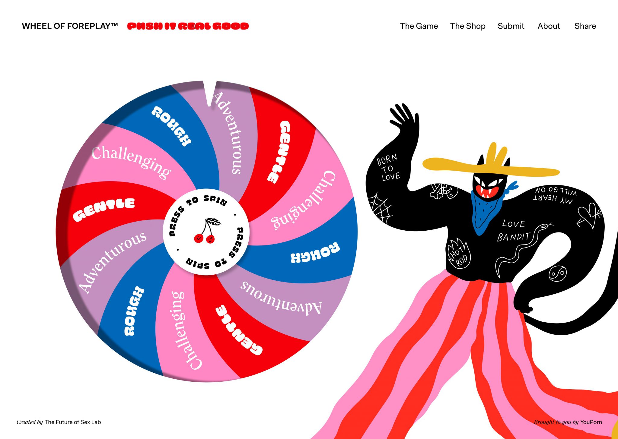 Wheel of Foreplay Helps Keep Intimacy With Your Partner Strong During ...